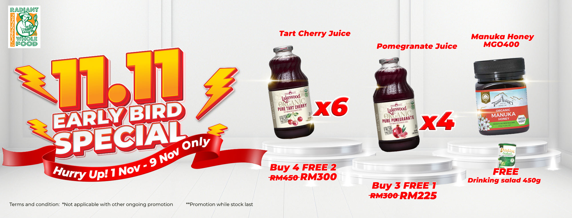 Leading Organic & Health Food Online Store in Malaysia – Radiant Whole Food