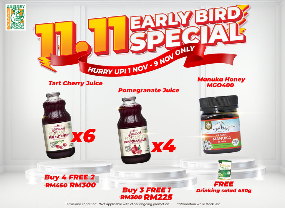 Leading Organic & Health Food Online Store in Malaysia – Radiant Whole Food