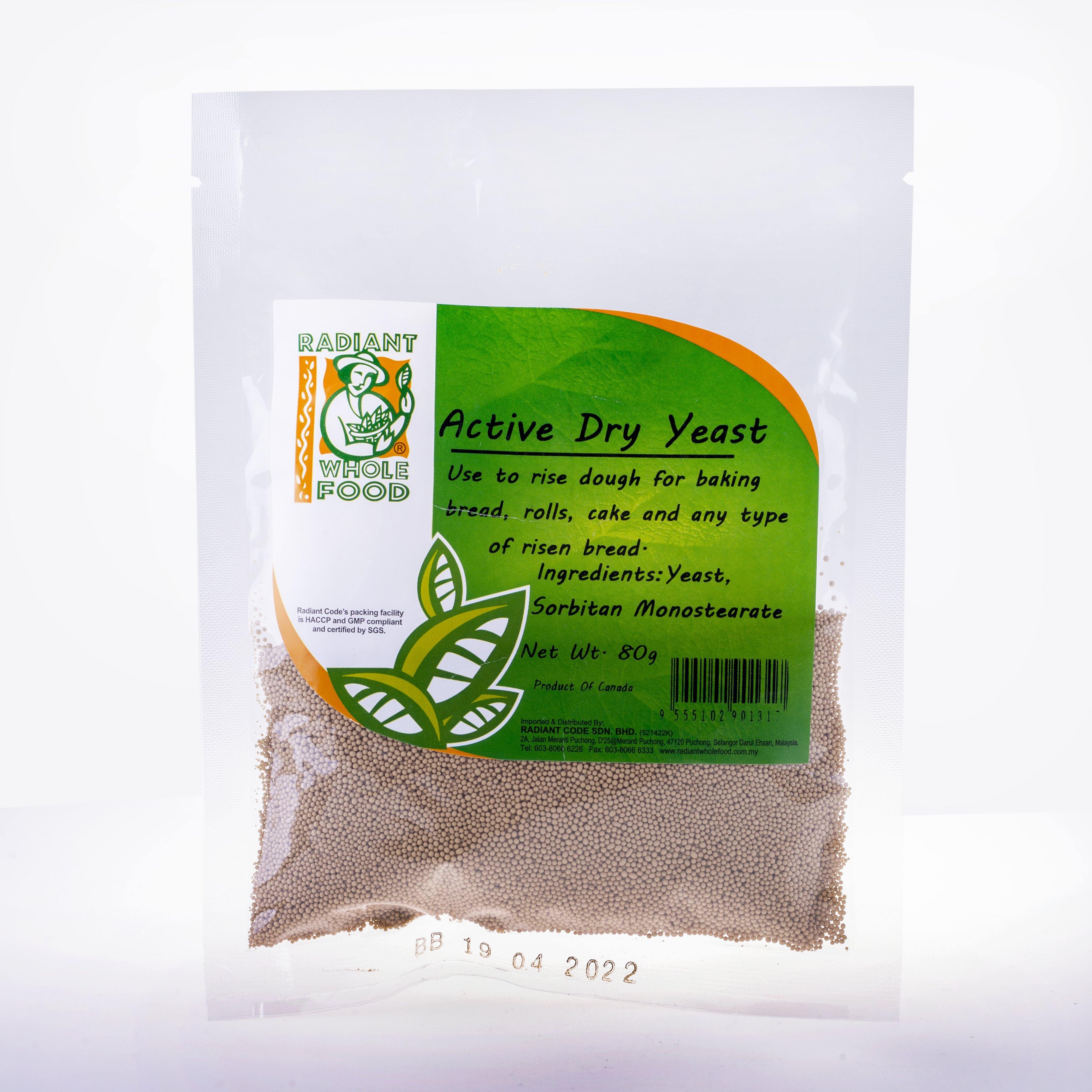 Radiant Active Dry Yeast | Radiant Whole Food | Organic Food Delivery ...
