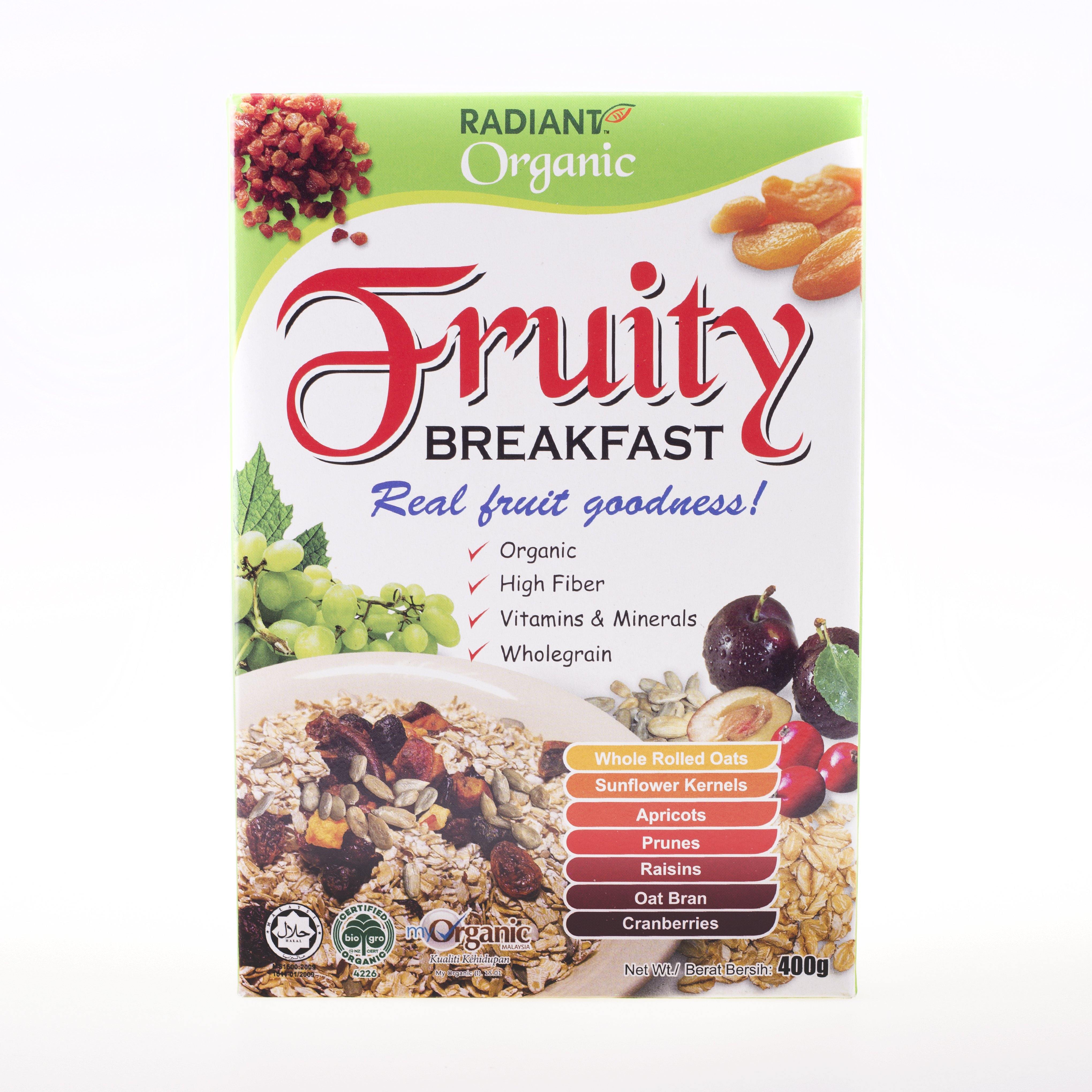 Radiant Organic Fruity Breakfast | Organic Food Delivery – Radiant ...