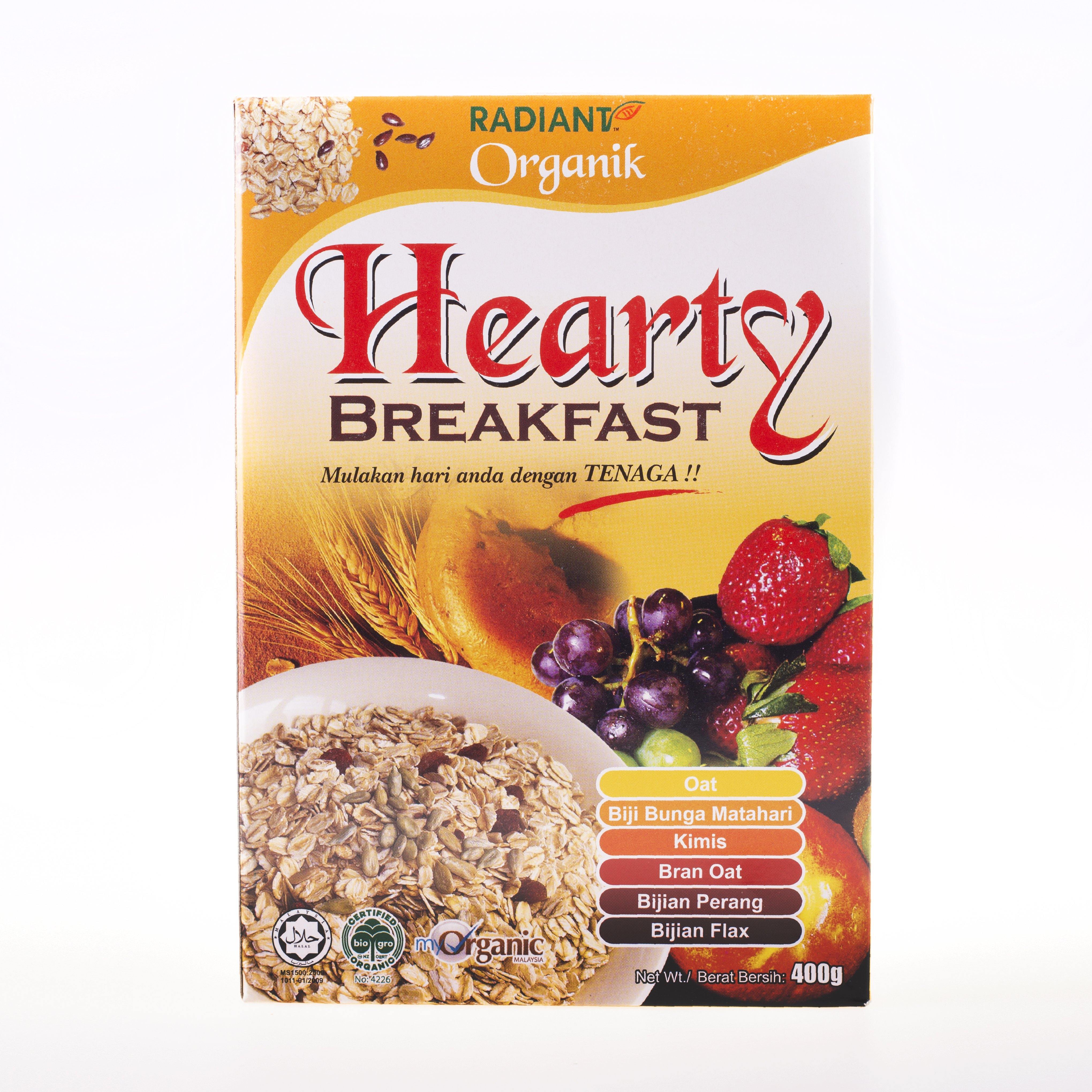 Radiant Organic Hearty Breakfast | Organic Food Delivery – Radiant ...