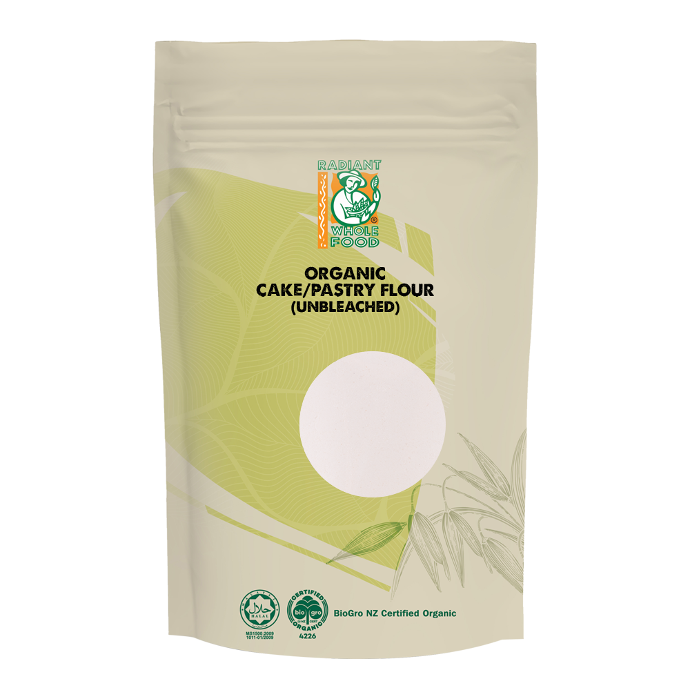 Radiant Organic Unbleached Cake / Pastry Flour | Organic Food Delivery ...