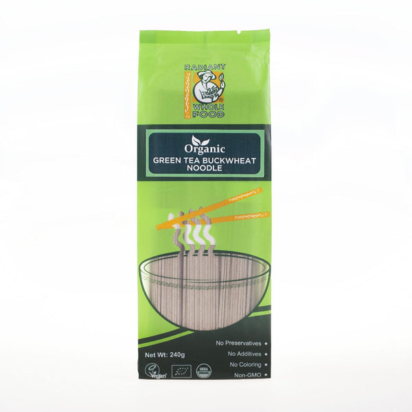 Radiant Green Tea Buckwheat Noodle – Radiant Whole Food