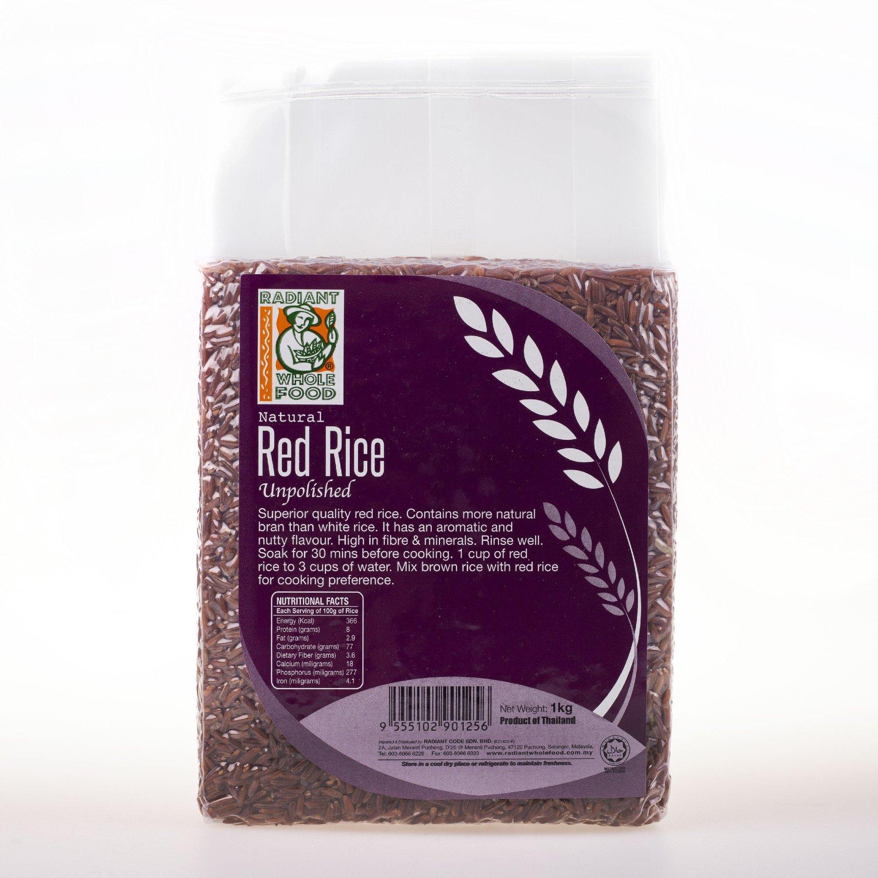 Radiant Red Rice | Radiant Whole Food | Organic Food Delivery | KL/PJ ...