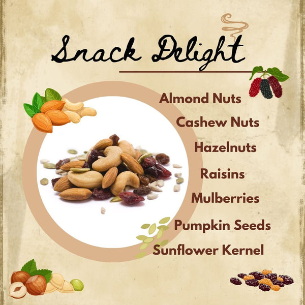 Radiant Snack Delight, Non Roasted | Radiant Whole Food | Organic Food ...