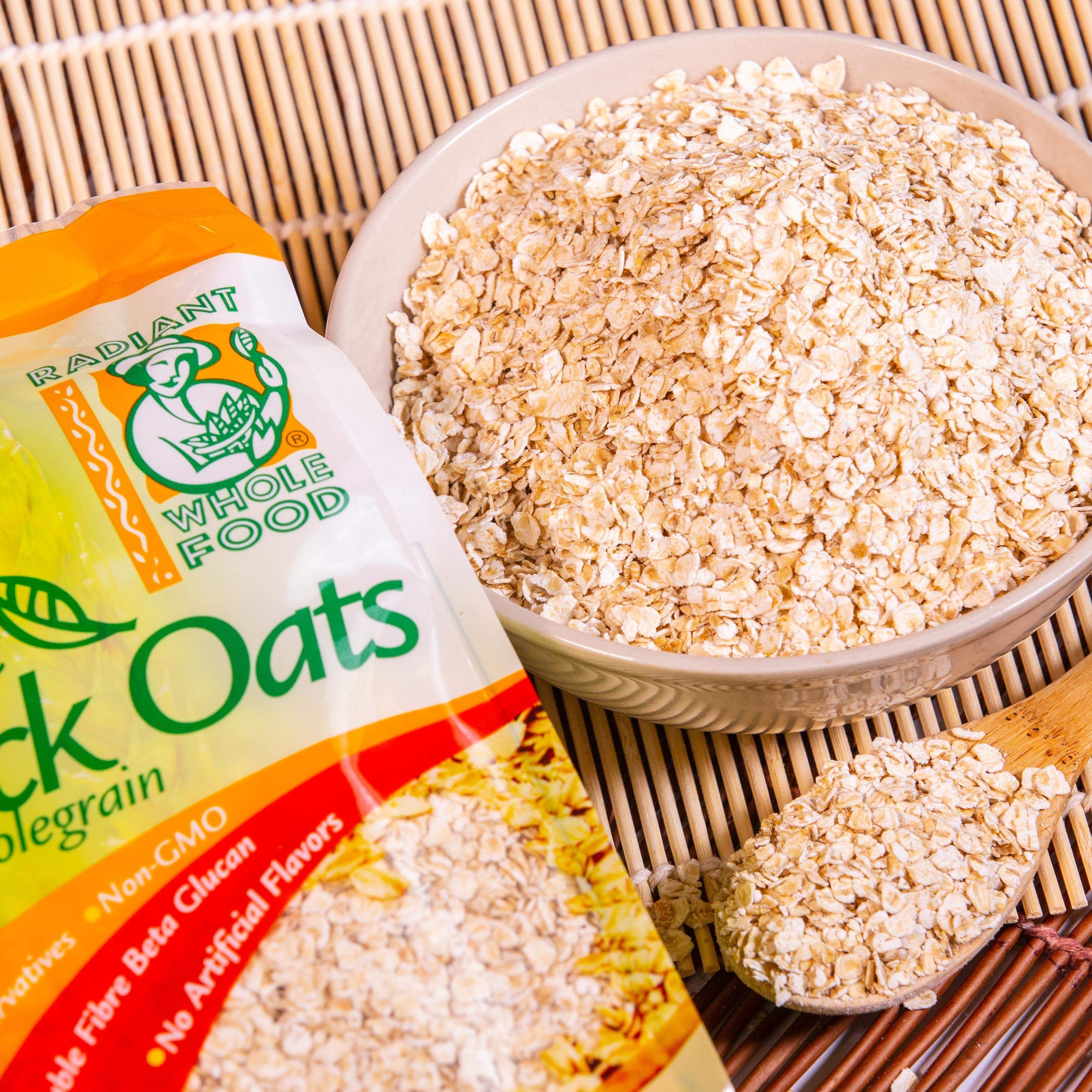 Radiant Organic Quick Oats | Radiant Whole Food | Organic Food Delivery ...